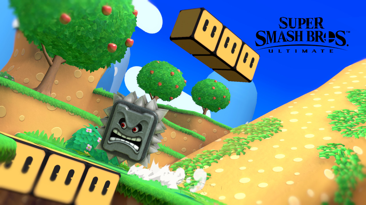 Thwomp Moveset (WIP) Work In Progress for Super Smash Bros. Ultimate ...