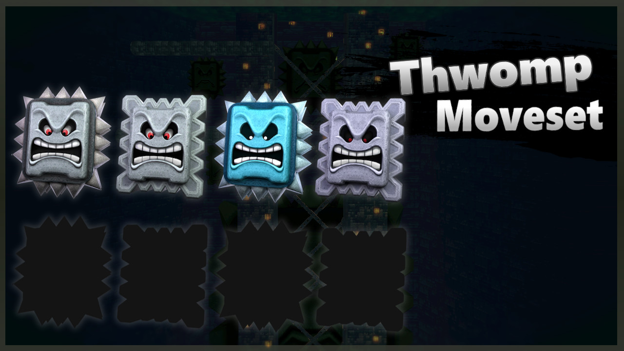 Thwomp Moveset (WIP) Work In Progress for Super Smash Bros. Ultimate ...