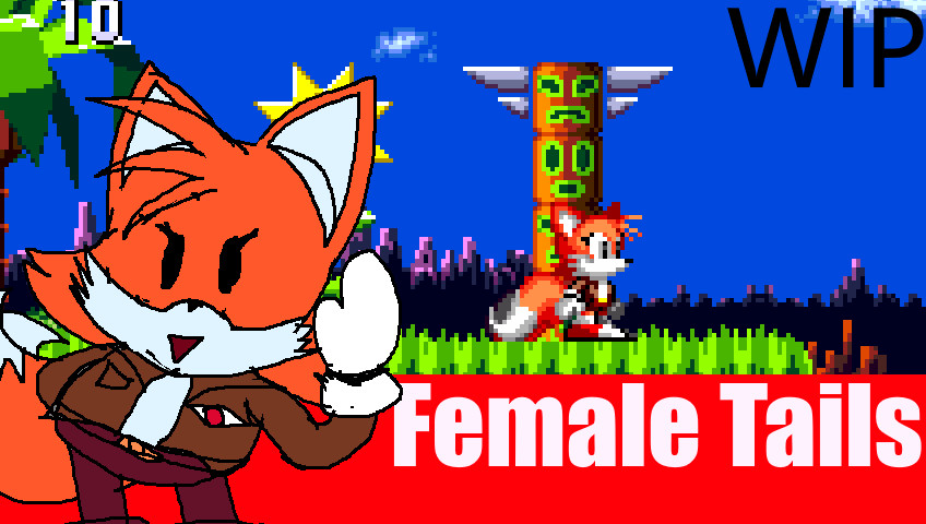 Female Tails (WIP) Work In Progress for Sonic the Hedgehog Forever ...