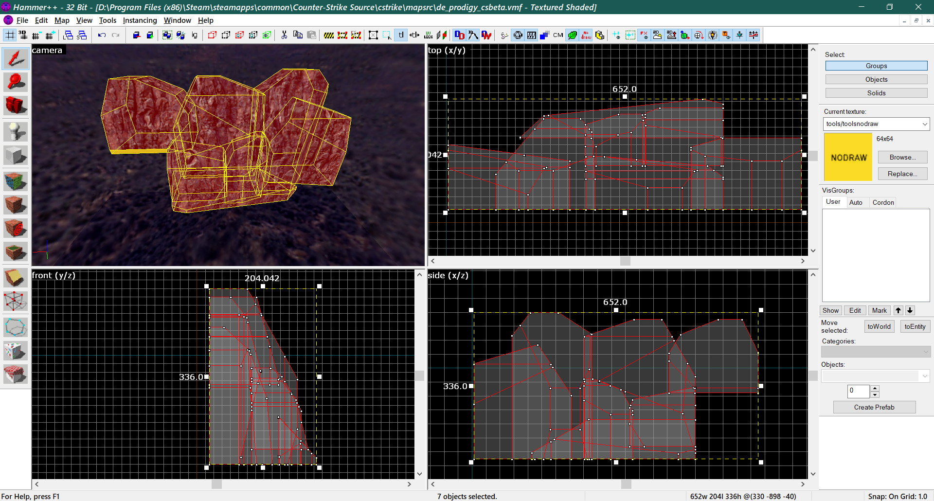 de_prodigy_csbeta Work In Progress for Counter-Strike: Source | CS:S ...