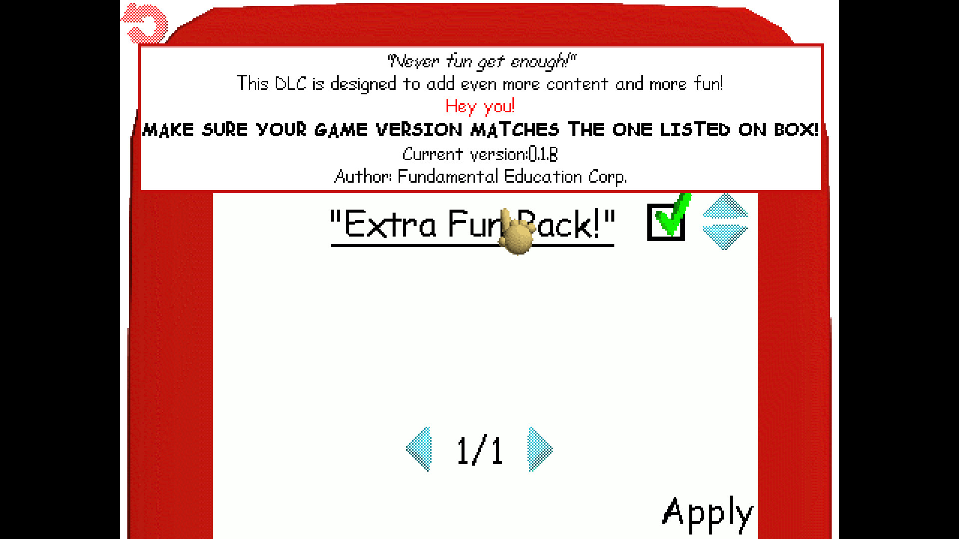 "Extra Fun Pack!" (Texture Pack) Work In Progress for Baldi's Basics ...