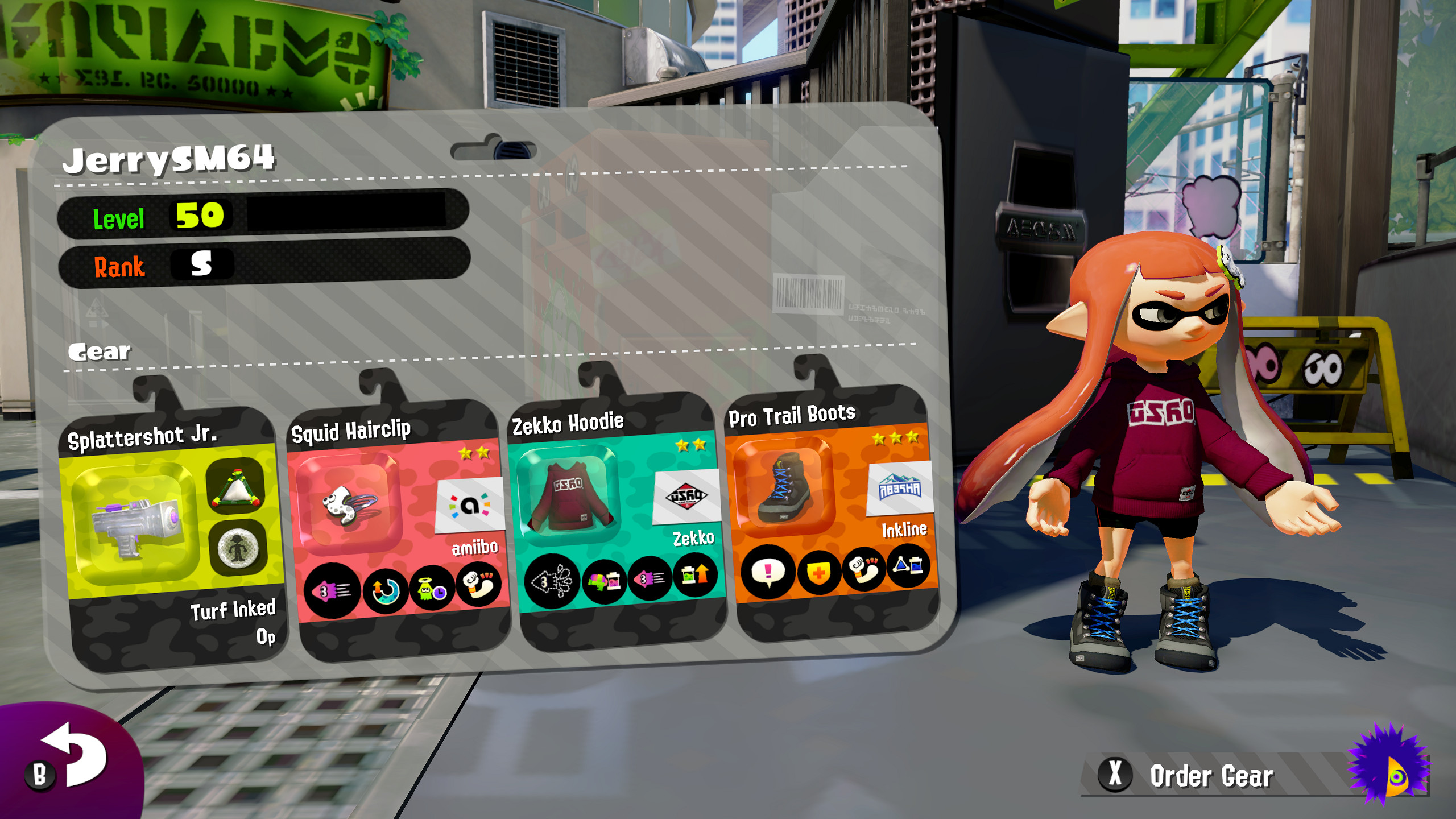 Splatoon 2 UI Work In Progress for Splatoon | Splatoon Works In Progress