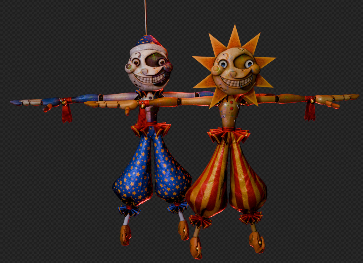 The Bob Character Texture Overhaul Work In Progress for Five Nights at ...