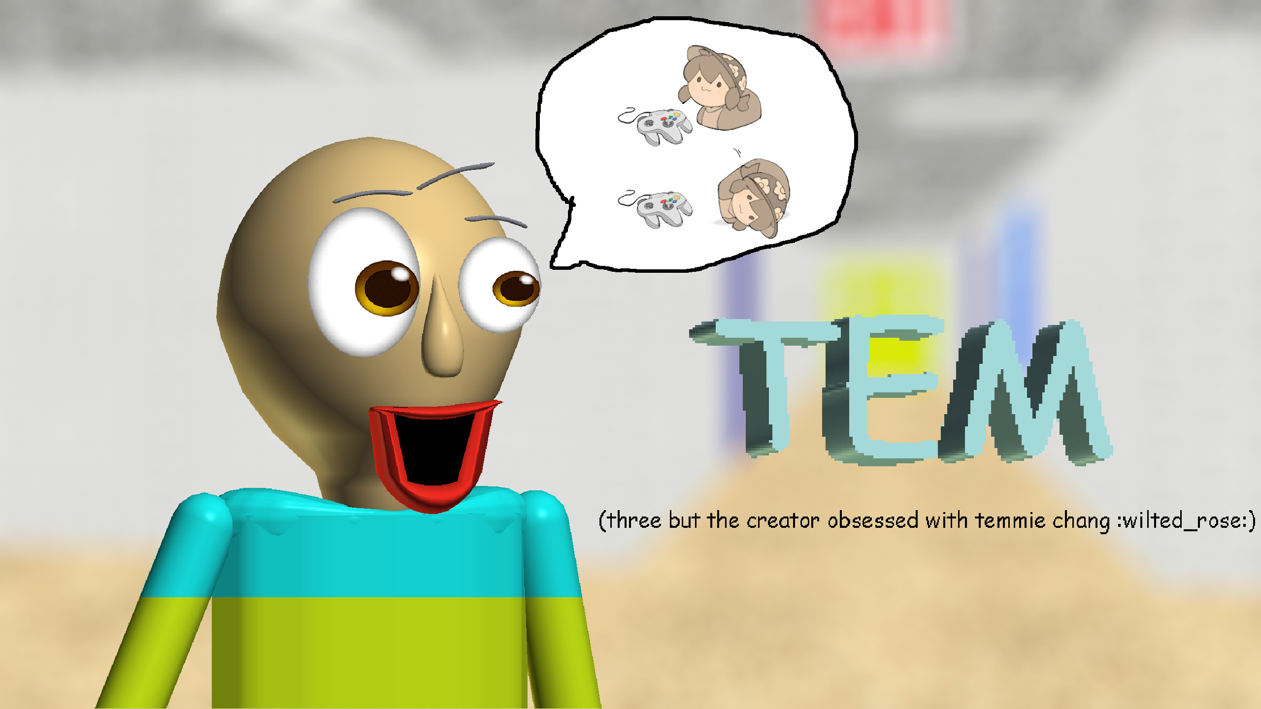 every number/letter/shape mod ever be like: Work In Progress for Baldi ...