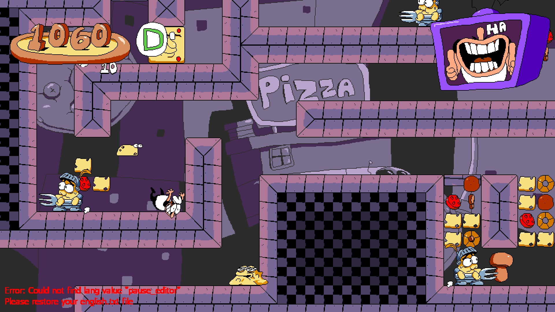 Pizza tower: supreme pizza Work In Progress for Pizza Tower | PT Works ...