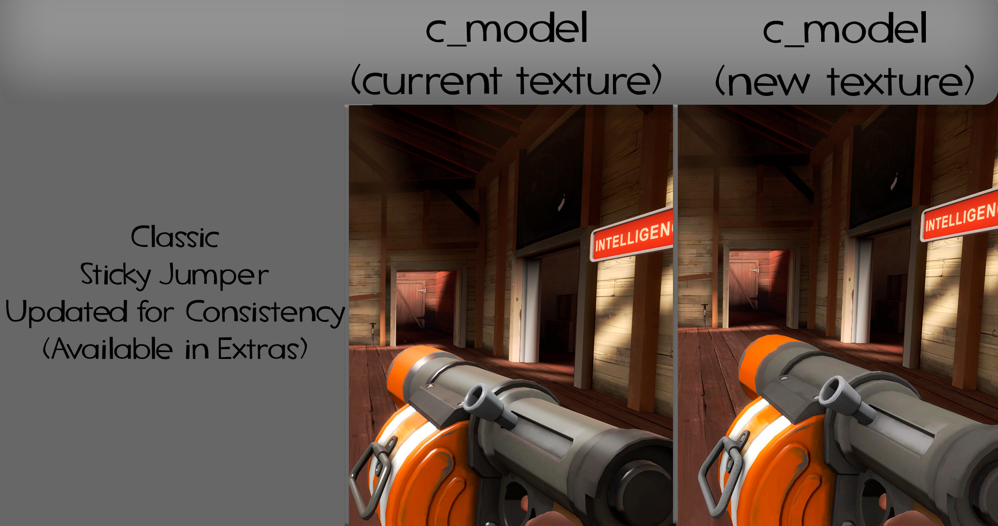 Weapon Texture & Lighting Restoration Work In Progress for Team ...