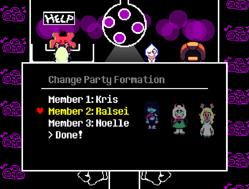 Full Dojo Customizer Work In Progress for Deltarune | DR Works In Progress