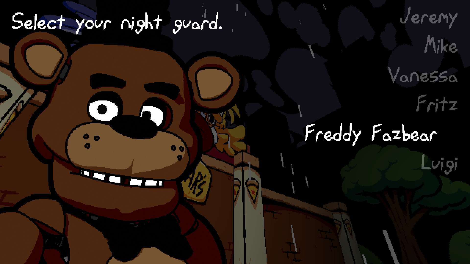 Freddy Fazbear (Custom Guard) Work In Progress for Five Nights at ...