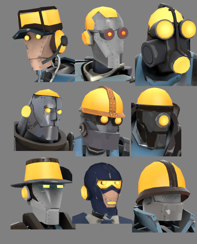 ROBOT FORTRESS: THE MECHA COLLECTION Work In Progress for Team Fortress ...