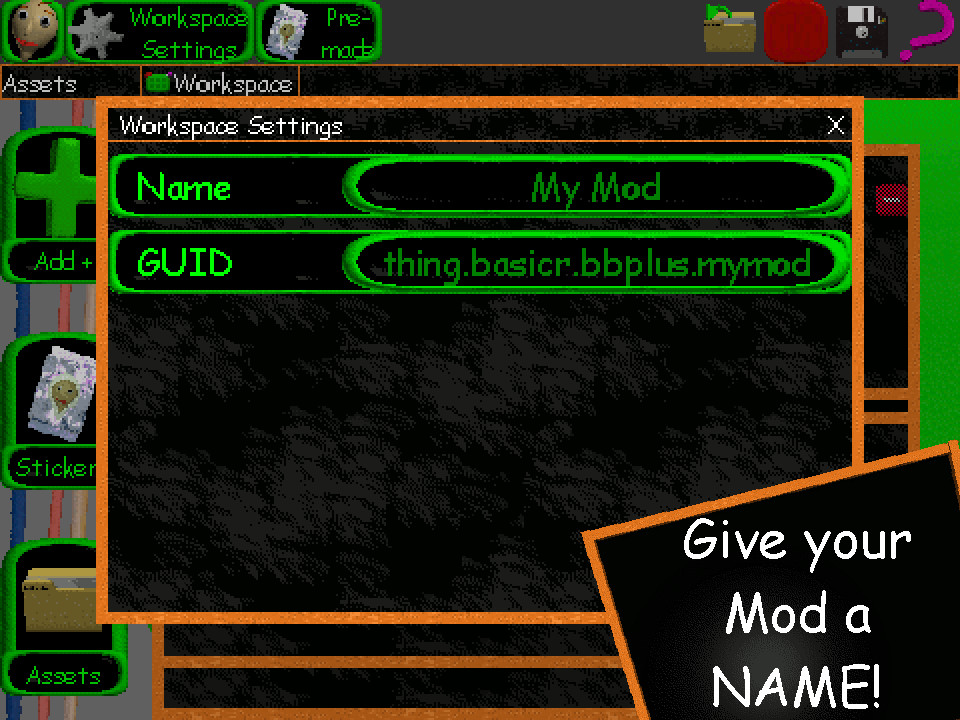 BASICreator Work In Progress for Baldi's Basics | Baldi Works In Progress
