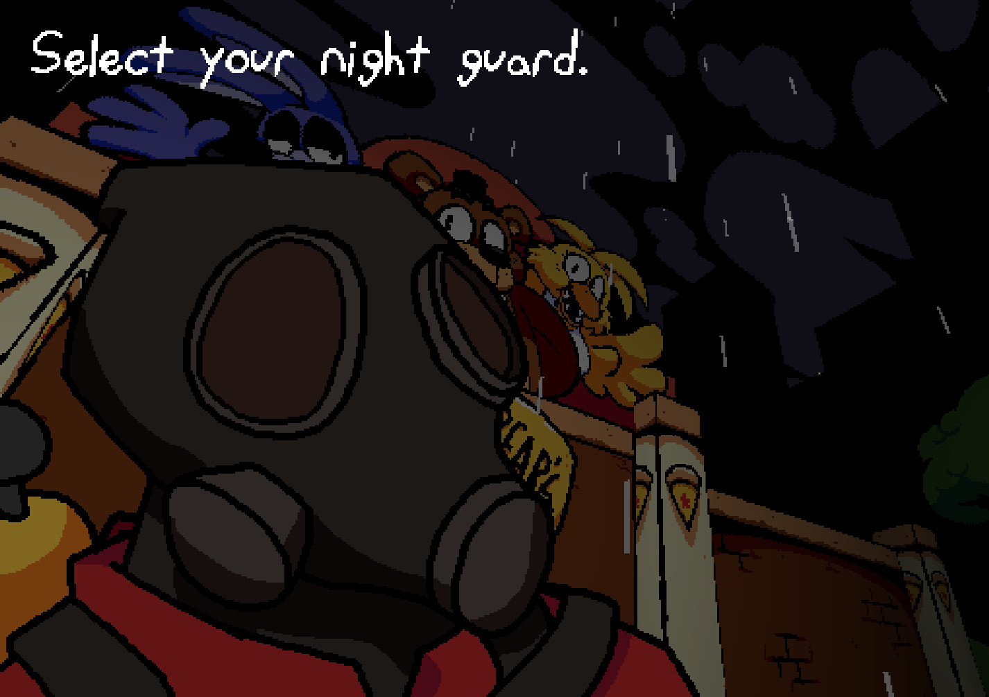 Tf2 Pyro as a guard Work In Progress for Five Nights at Frickbear's 3 ...