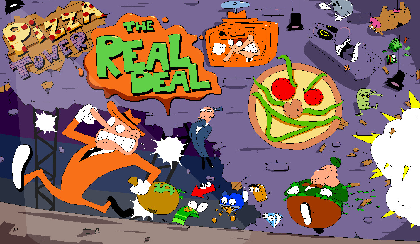 The REAL DEAL (playable mr stick) Work In Progress for Pizza Tower | PT ...