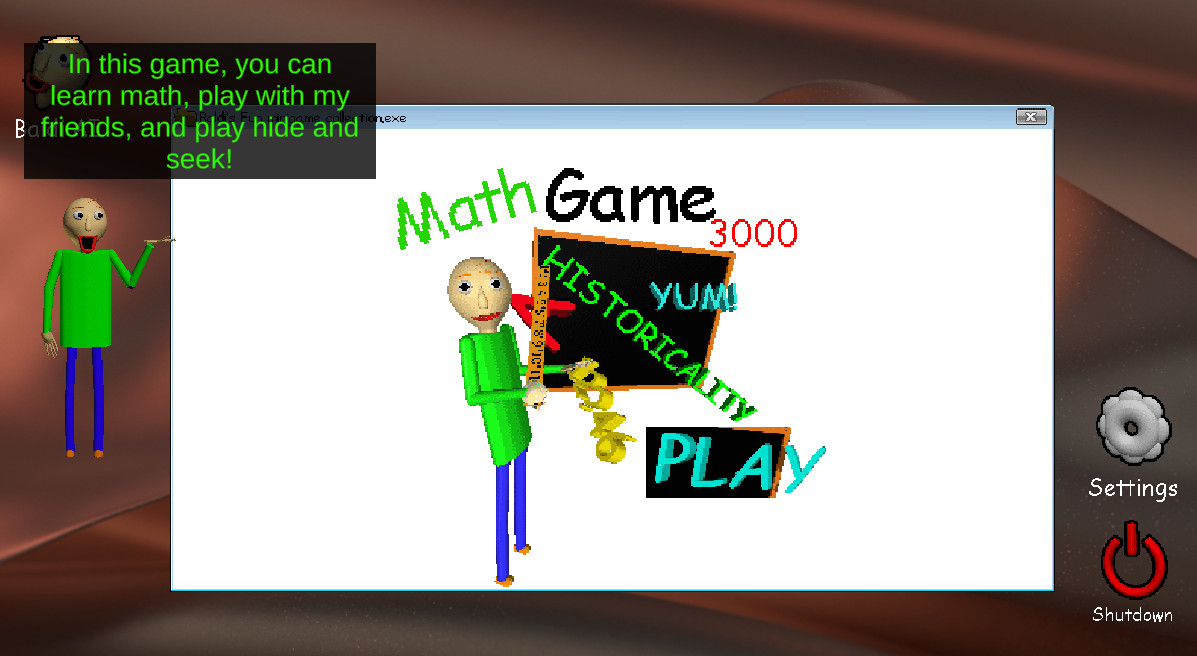 [SENSITIVE CONTENT] [Chapter 1 Improved!] Baldi AI Work In Progress for ...