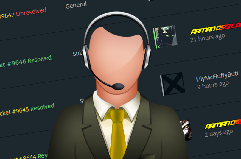 Another alt account Support Ticket